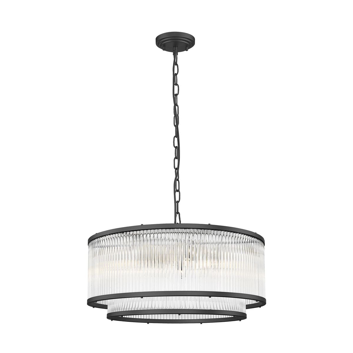 Lampa wisząca Sergio czarny mat P0528-06H-P7AC Zuma Line Zuma Line