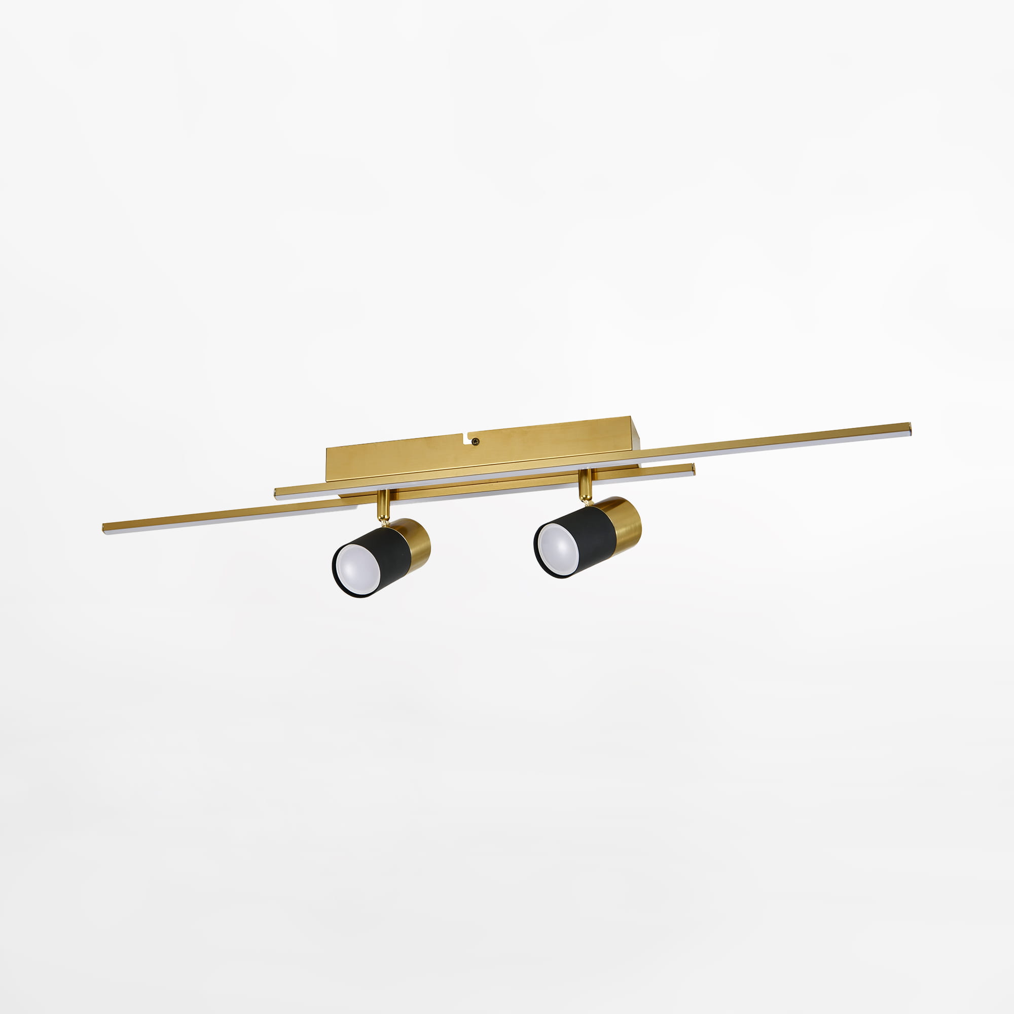 CL231041 LUMO LAMPA SUFITOWA CZARNA-ZŁOTA/BLACK-GOLD Zuma Line Zuma Line